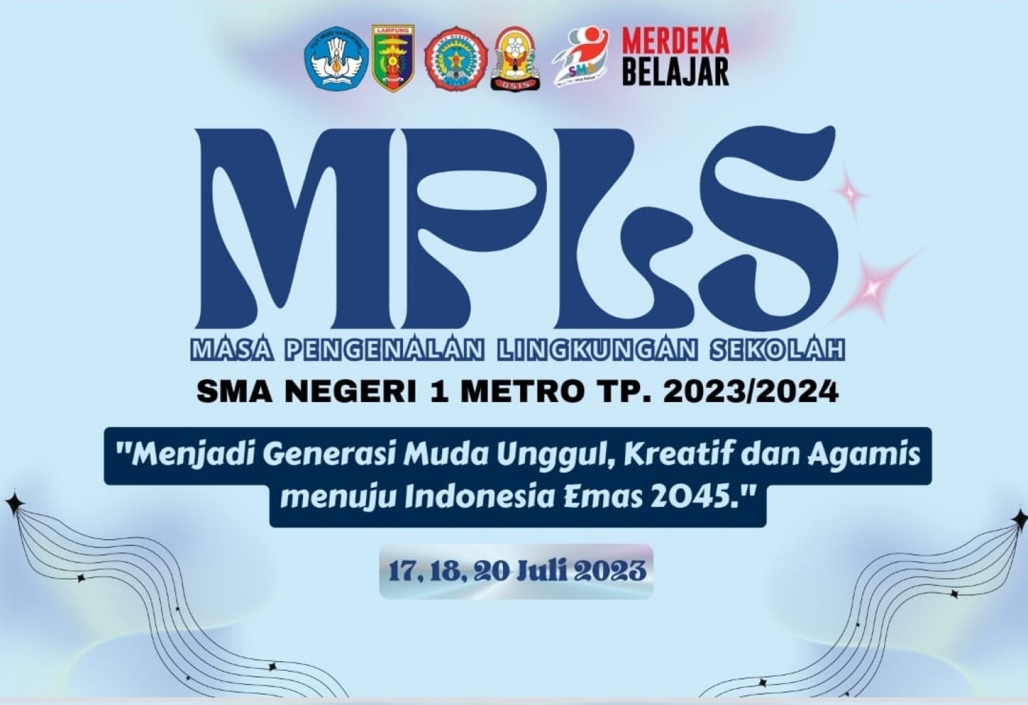 SMAN 1 METRO LAMPUNG - BERANDA
